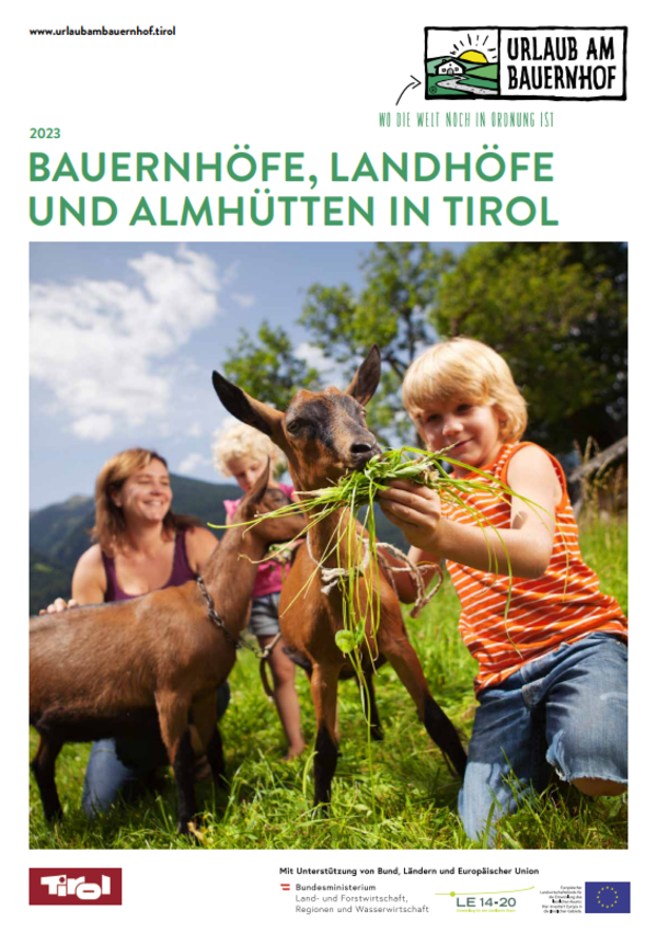 Holidays in the Land of Mountains in Tyrol - Farm Holidays